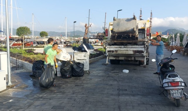 Marmaris'te bayram tatili boyunca 3 bin 192 ton atık toplandı ...